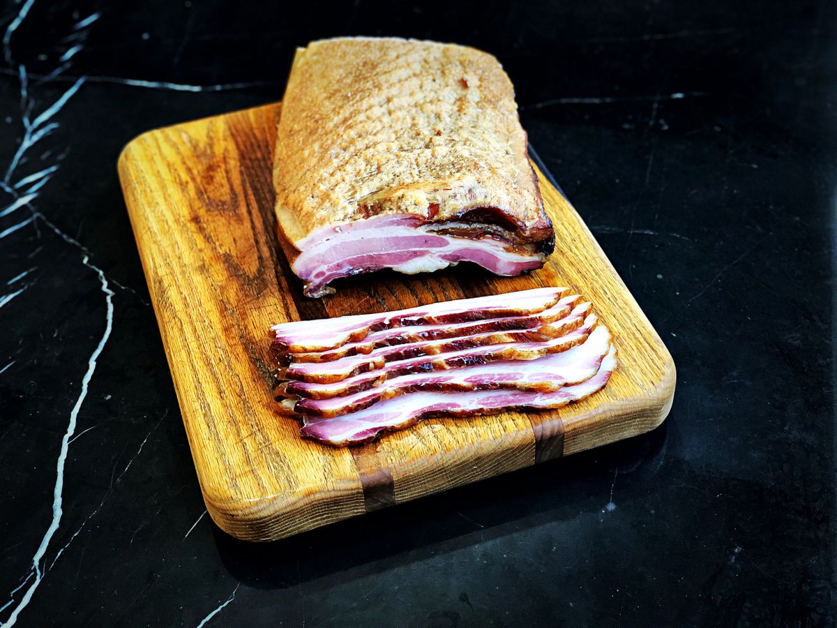 Chase's Double Smoked Bacon - Half Slab