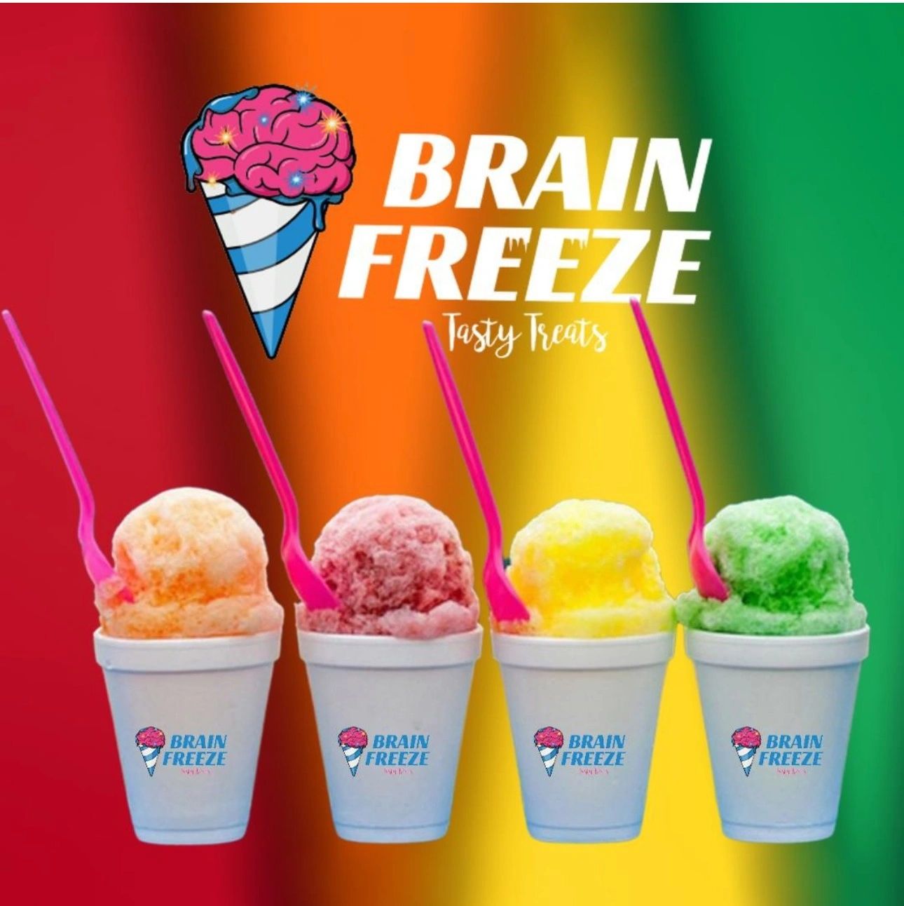 Menu | Brain Freeze Tasty Treats