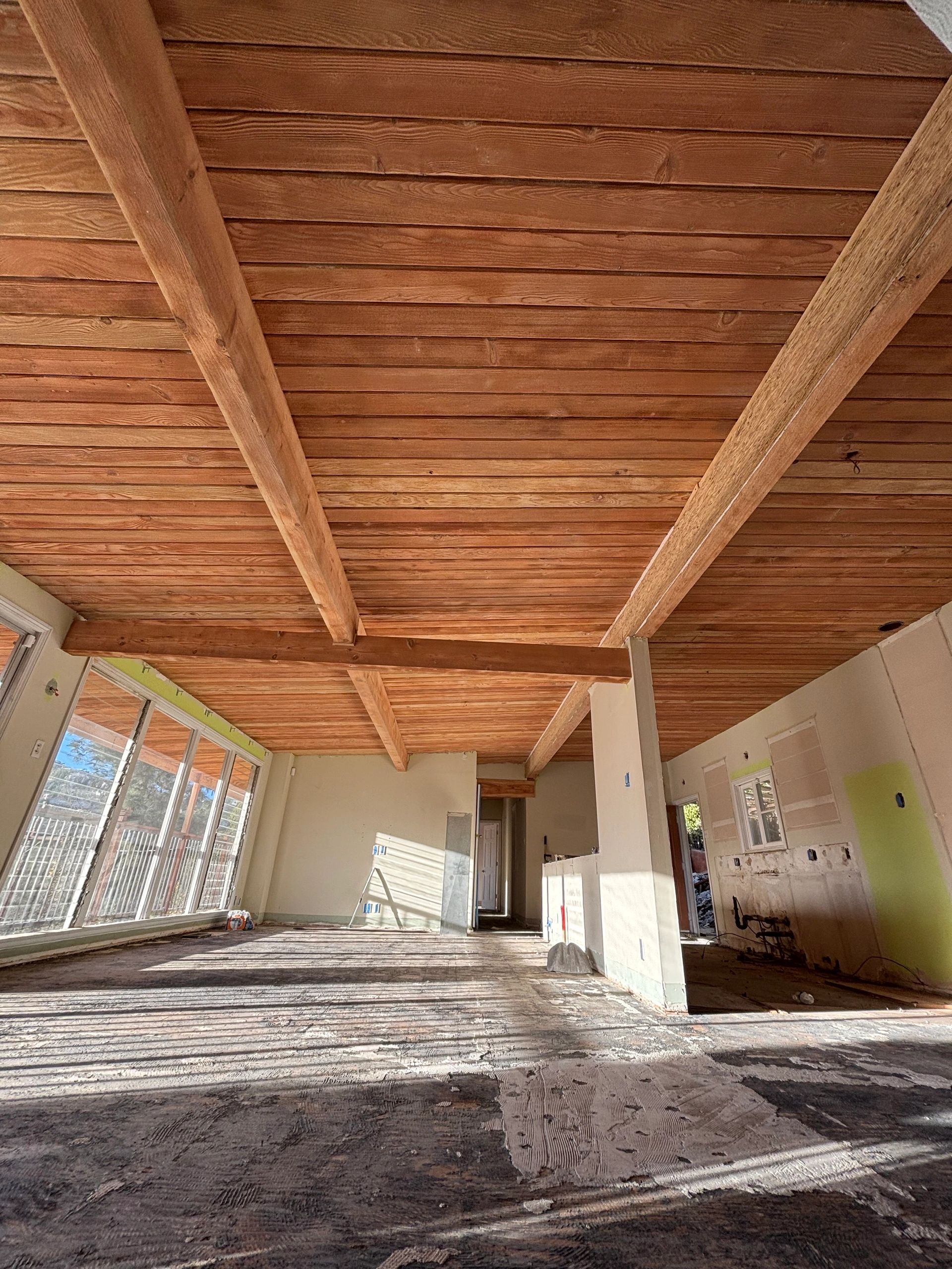 Why Sandblasting Is the Best Method for Wood Ceiling Restoration