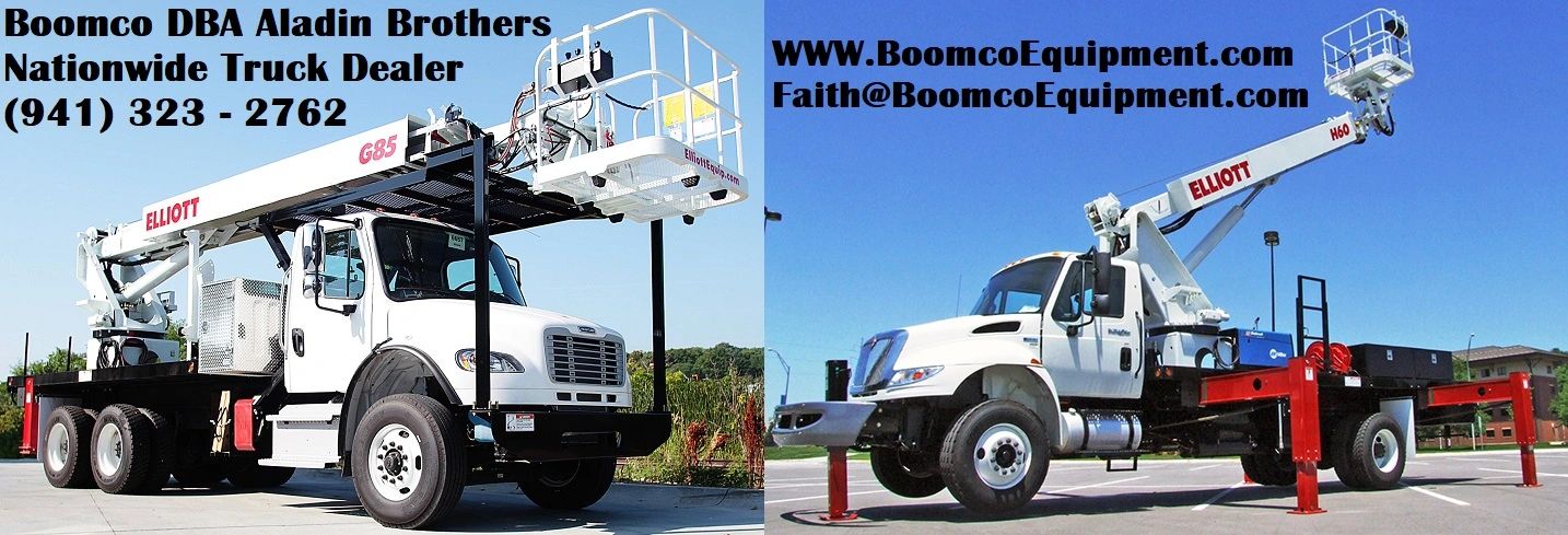 Boomco DBA Aladin Brothers Automotive, llc - Sign Crane Bucket Truck ...