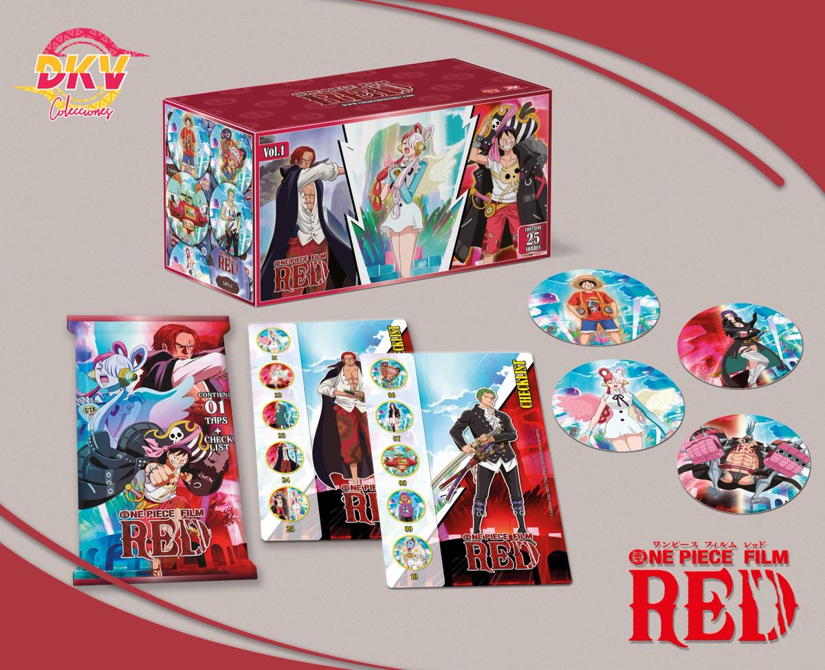 PACK DE ONE PIECE FILM RED