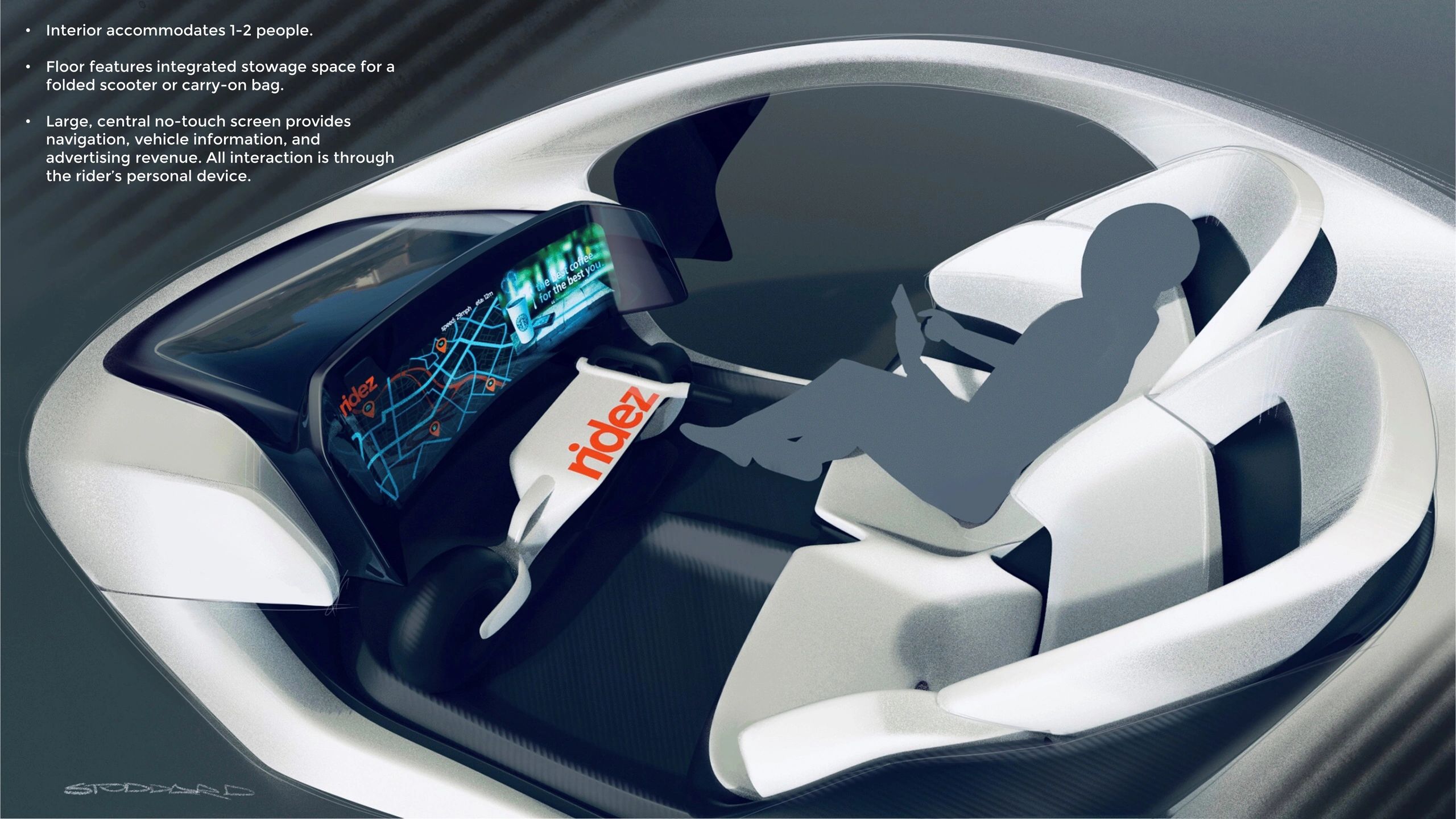 Ridez: Interior Design for Post Pandemic Mobility