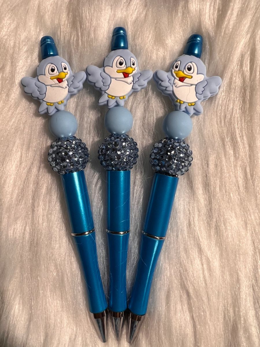 Handmade Blue Bird Pen