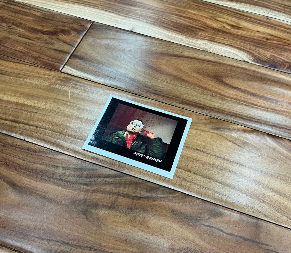 "No Forgiveness" Slap Sticker