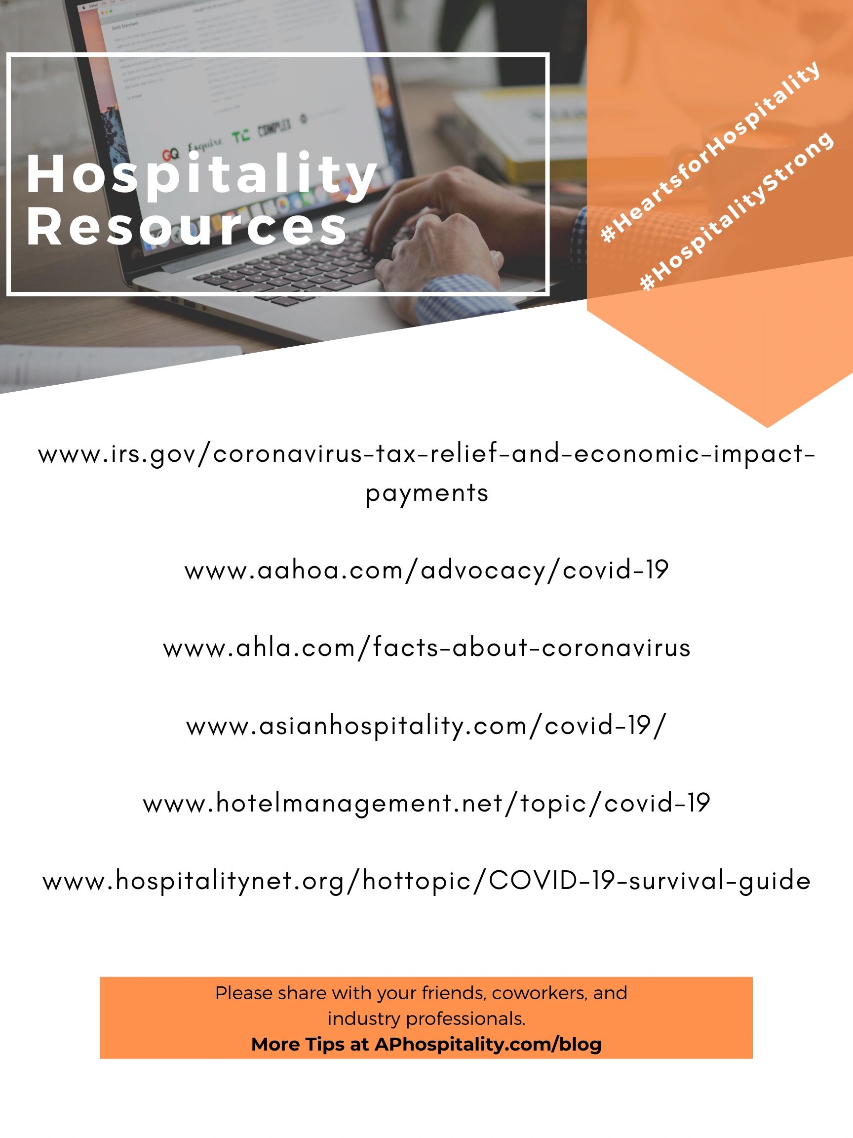 Hospitality, Hotel Resources for owners and management.