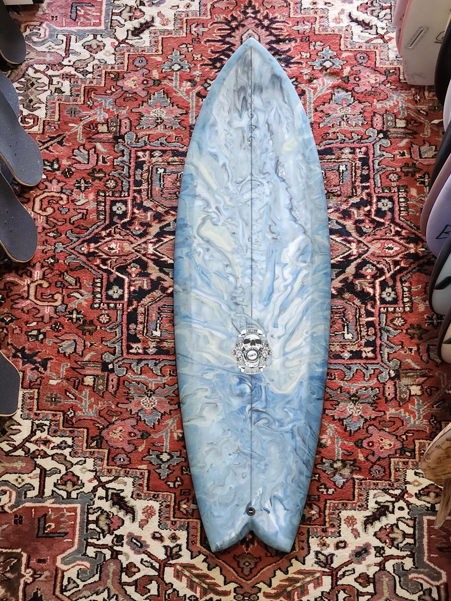 Hack Surfboards High Performance Classic Twin 5'9" x 20.25" x 2.25" x 32L