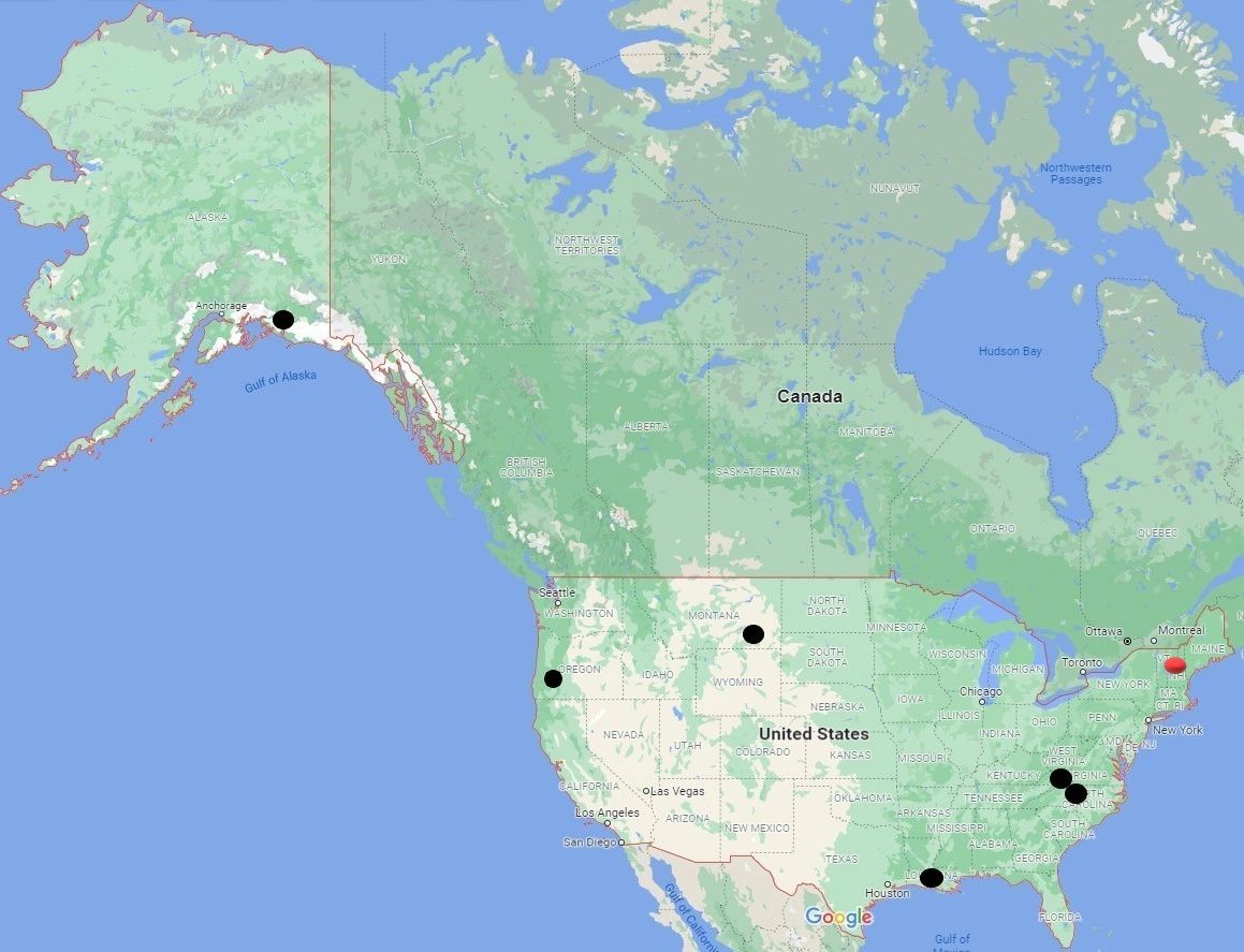 Sasquatch Mapper - Sasquatch Tracker, Bigfoot Mapping