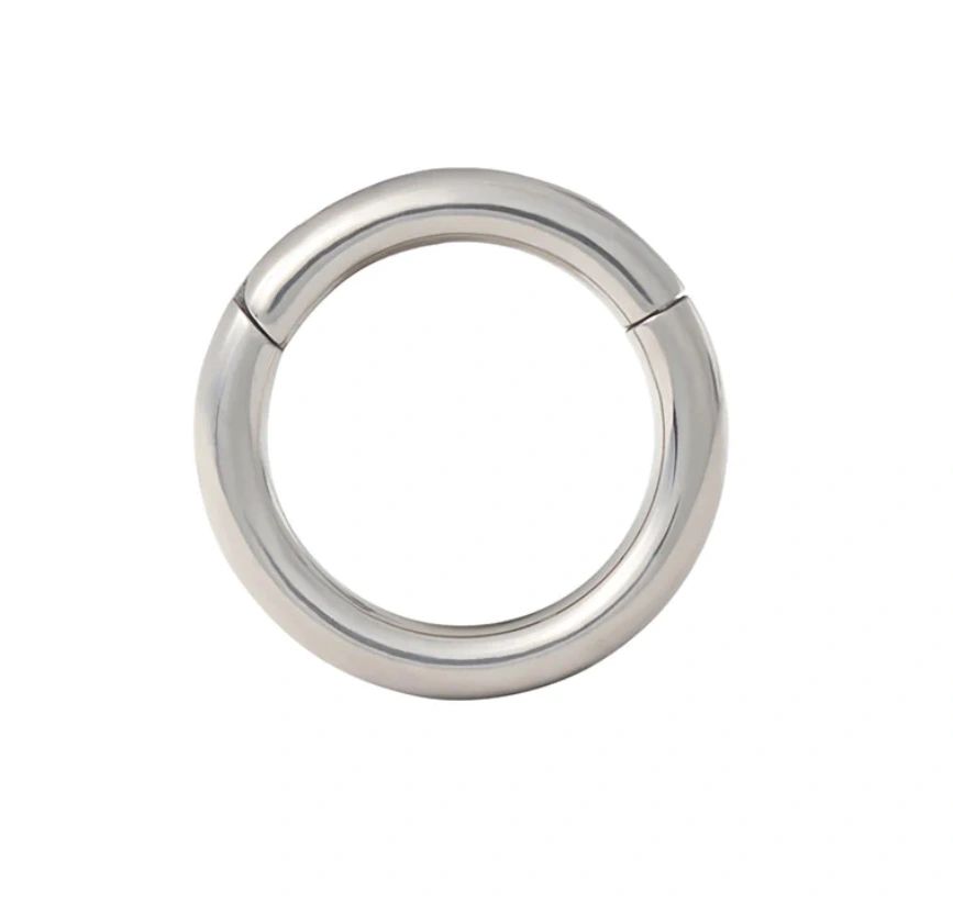 Titanium Clicker Rings