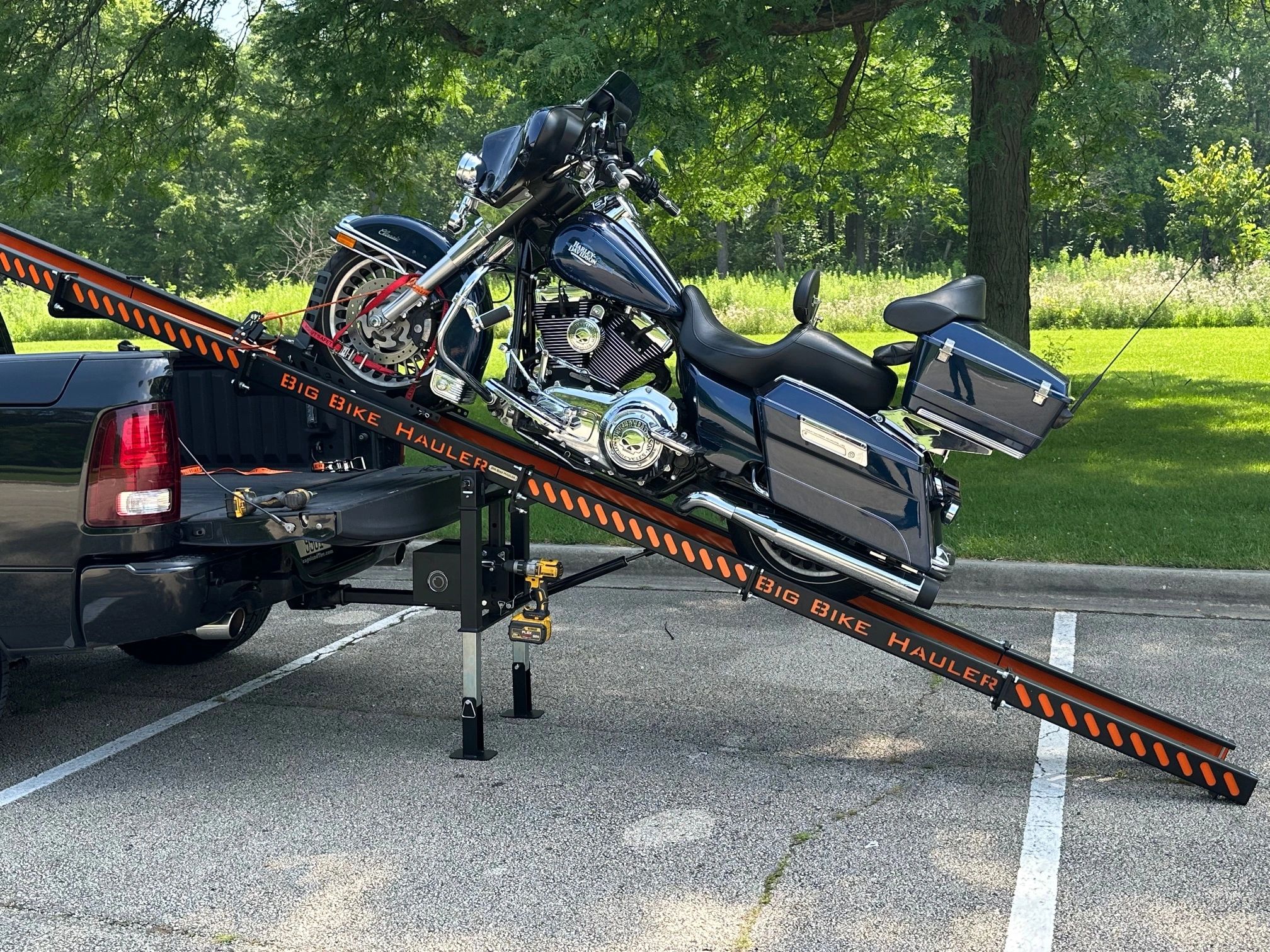 BigBikeHauler.com Motorcycle Loading Systems. Now Only $2995.00