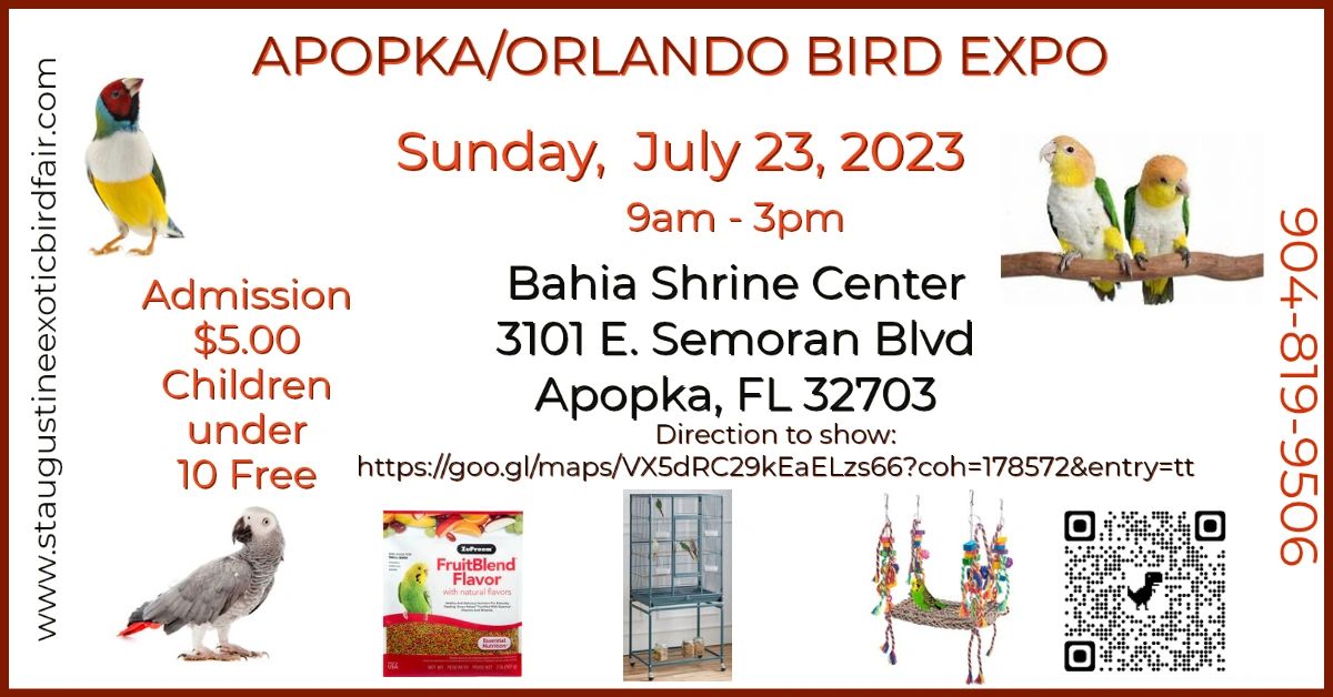 Saint Augustine Bird Expo