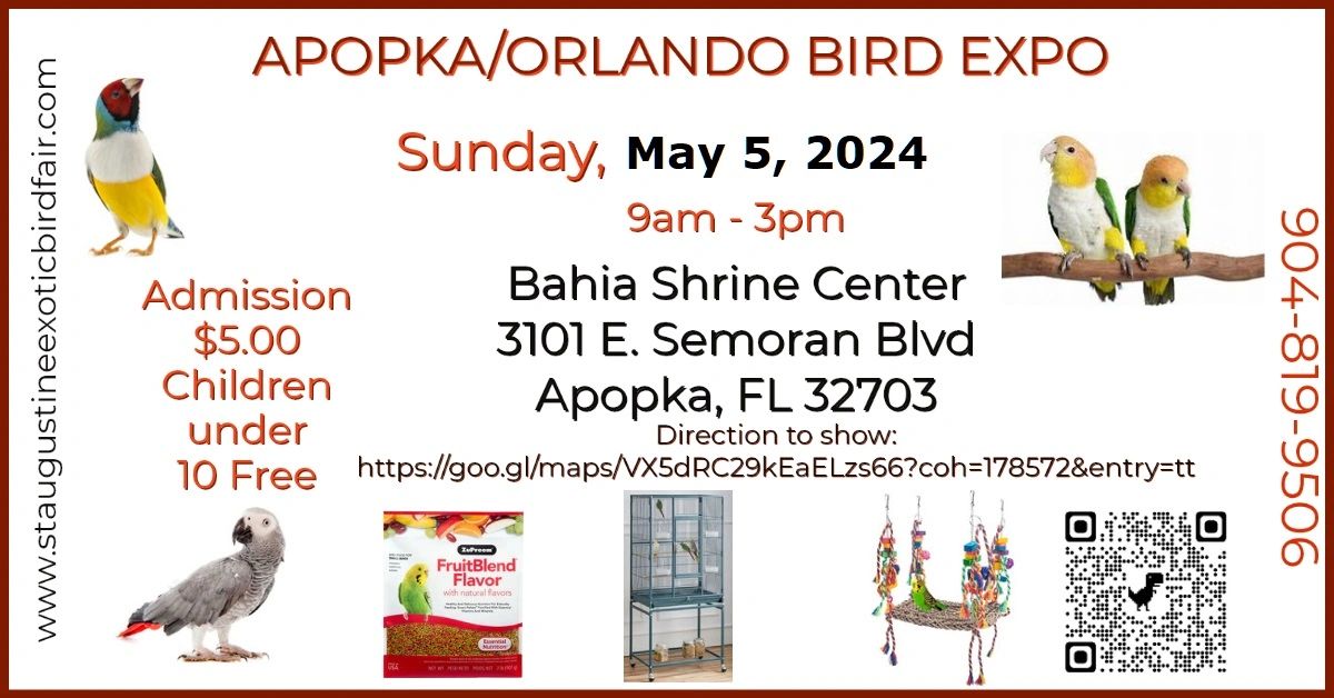 Saint Augustine Bird Expo