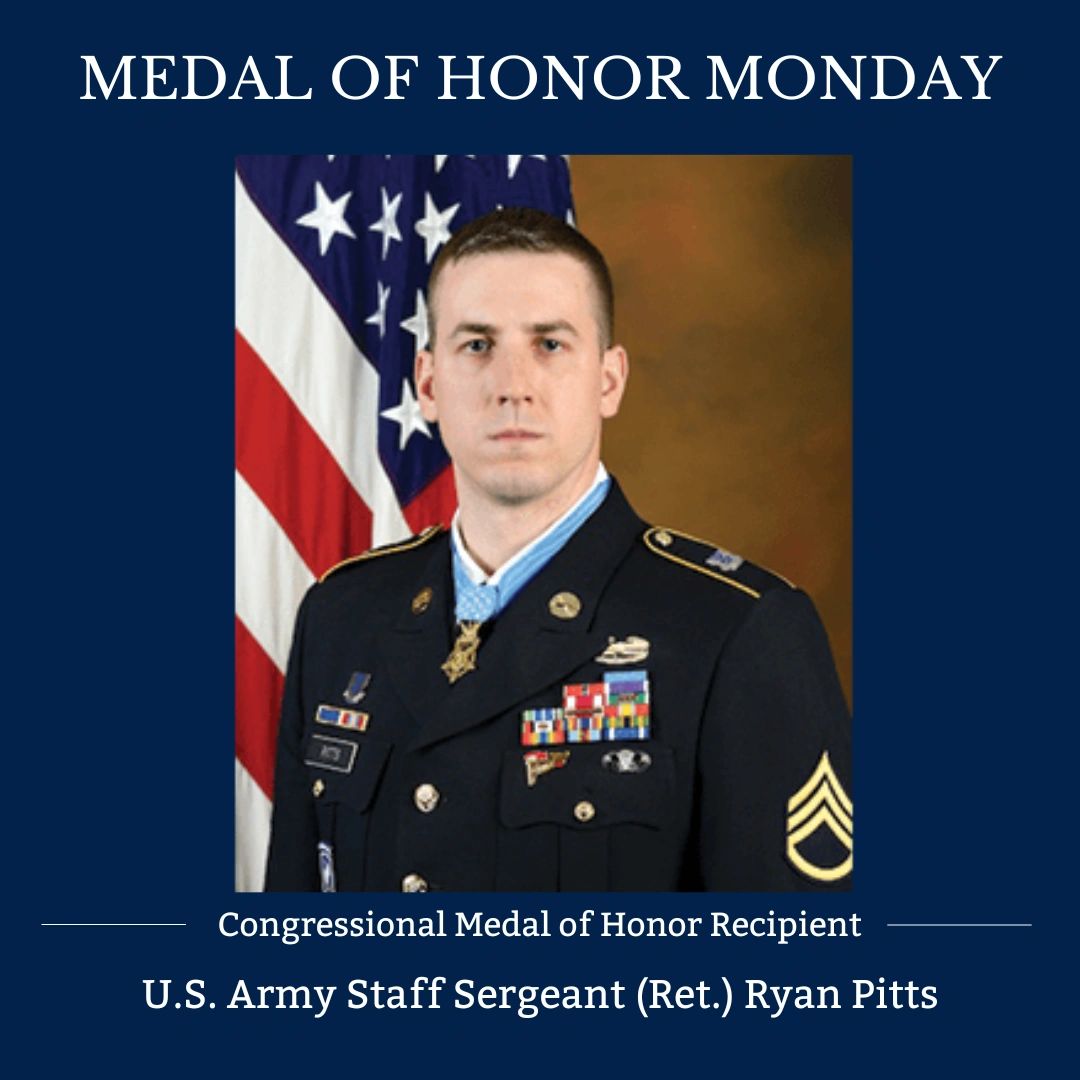 Medal Of Honor Monday: U.S. Army Staff Sgt. Ryan Pitts
