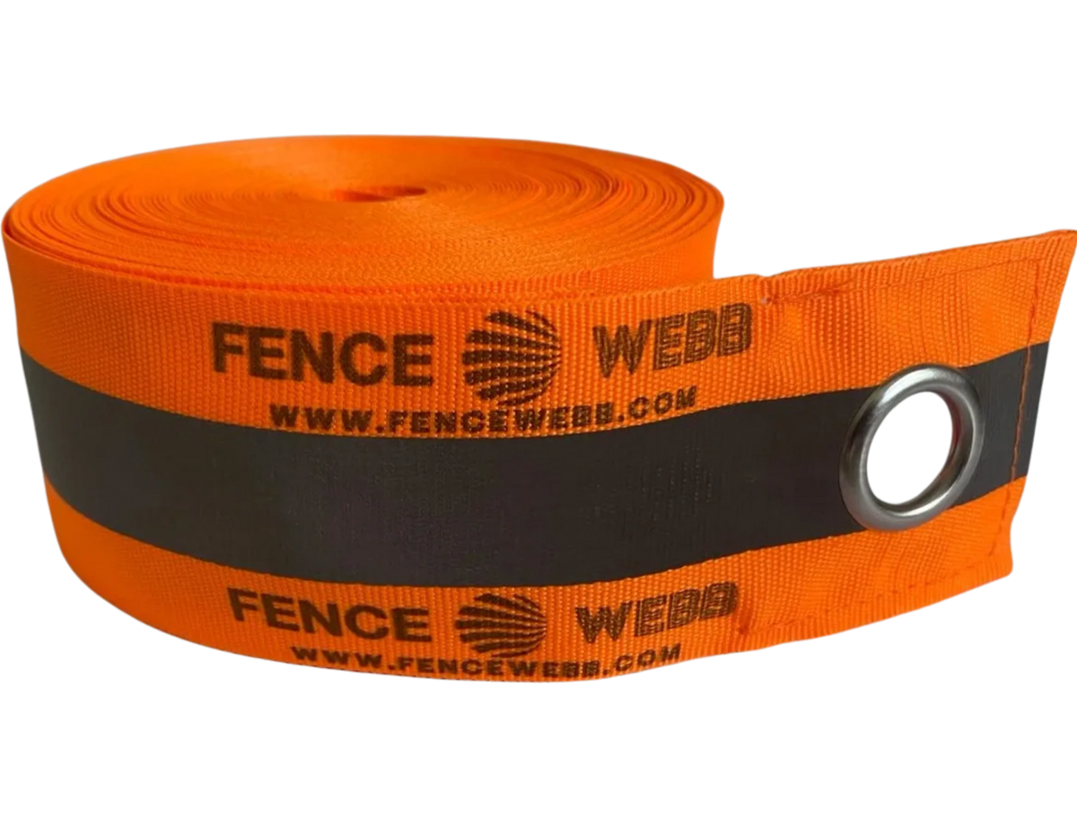 Reflective Site/Event Strip (20m x 50mm) FENCE WEBB