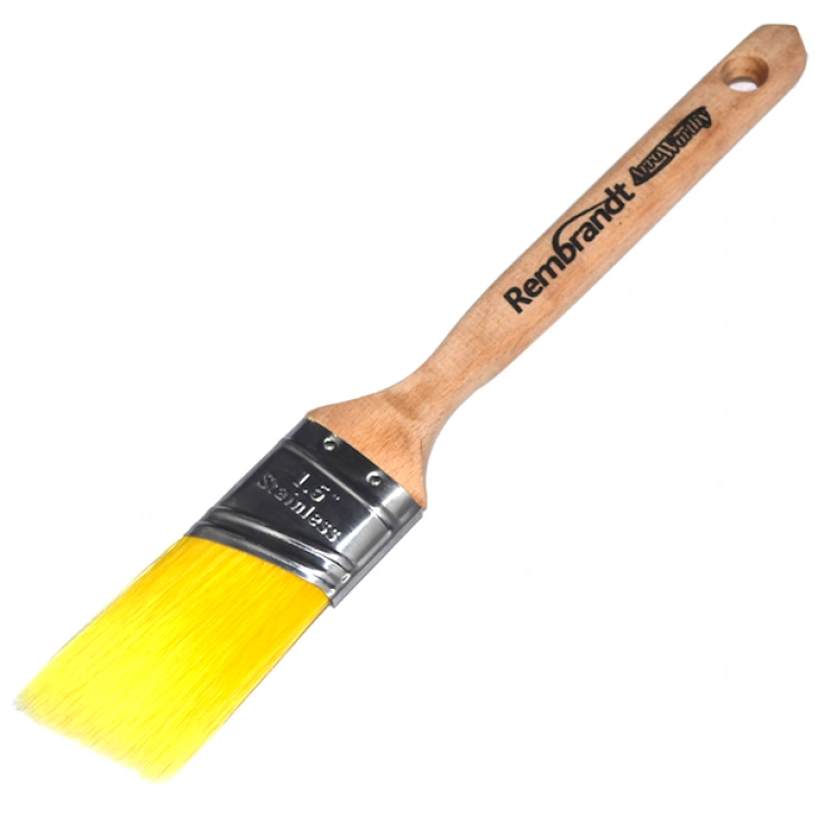 Arroworthy Rembrandt Semi Oval Angular Sash 1.5" Paint Brush