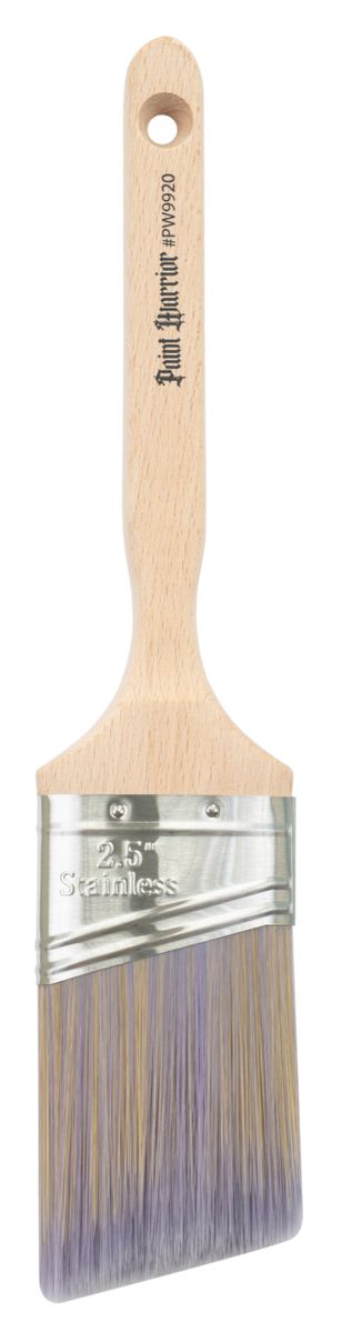 Paint Warrior 2.5" Angled Paint Brush (PW9920-2.5)