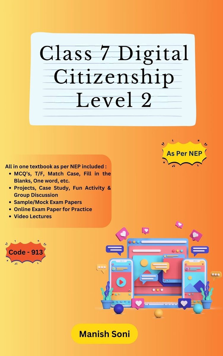 Digital Citizenship Class 7 Level 2 Full Color Edition with Video ...