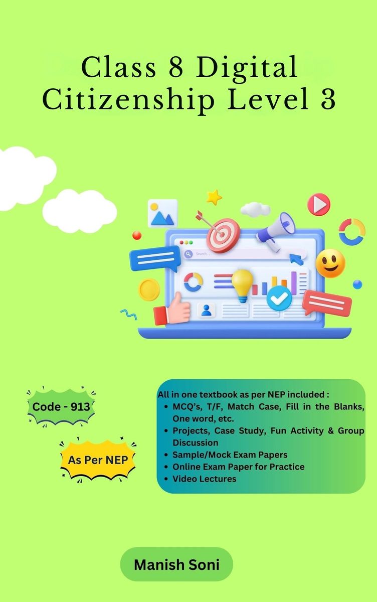 Digital Citizenship Class 8 Level 3 Full Color Edition with Video ...