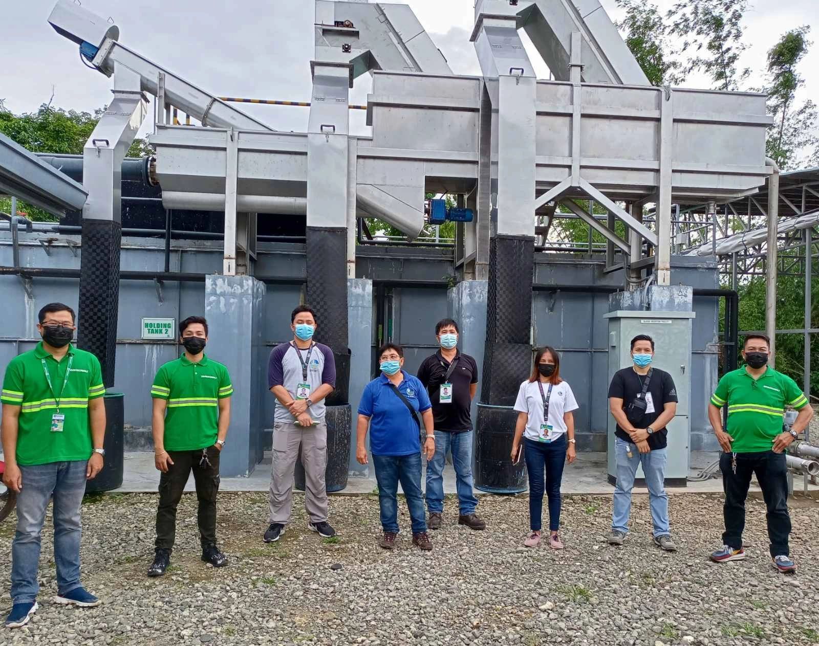 DENR r7 Inspects Envirokonsult Bohol Septage Treatment Plant