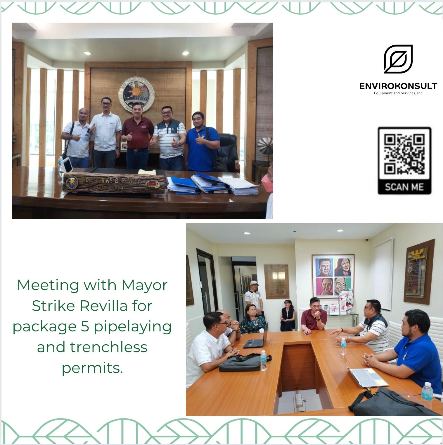 Building a Sustainable Future: Envirokonsult Meets with Mayor