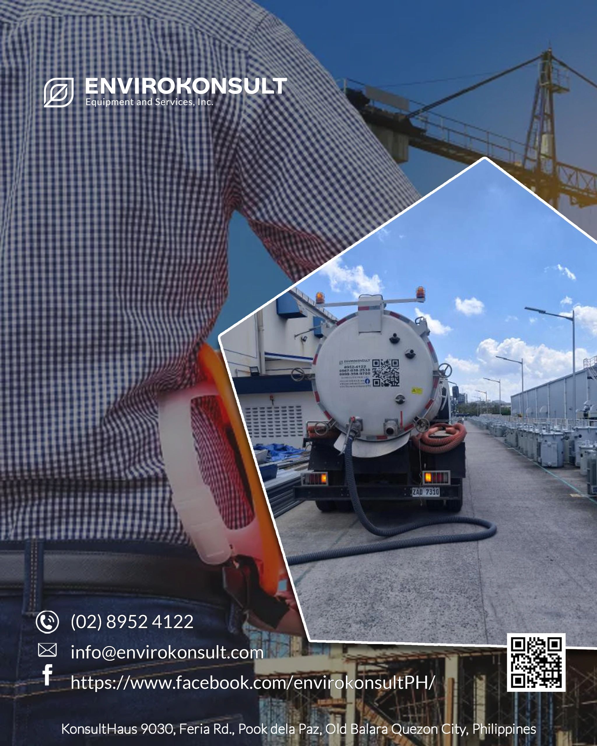 Envirokonsult Conducts SiphoningOperations at Batangas Industrial