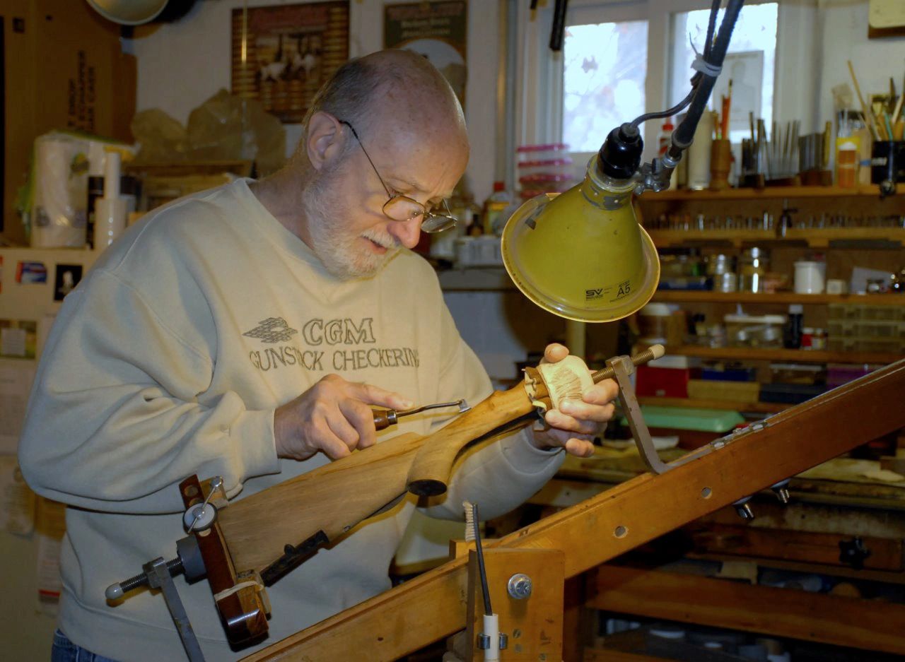 Gunstock Checkering - CGM Gunstock Checkering