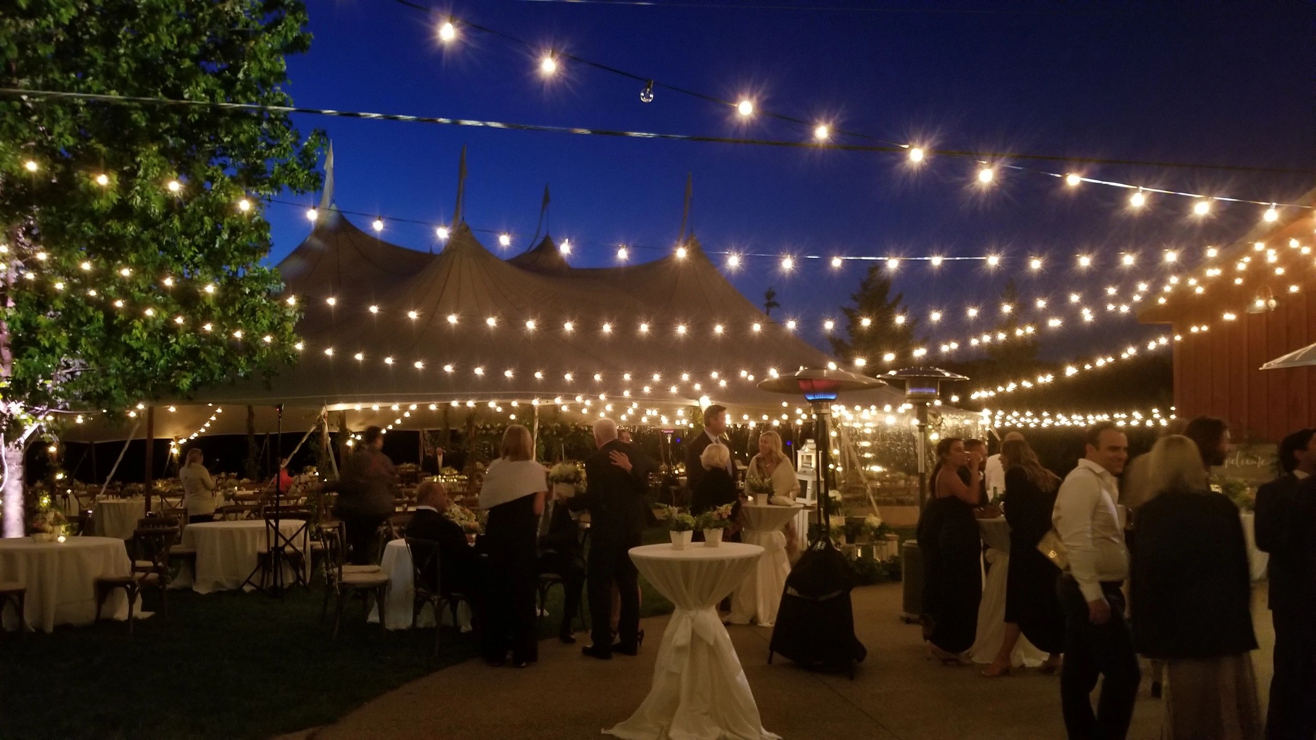 String Lights for Your Wedding | The Lighting Guy