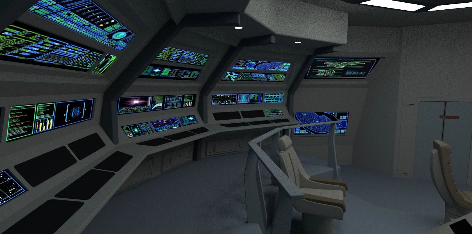 USS Enterprise C | BlenderTrekker