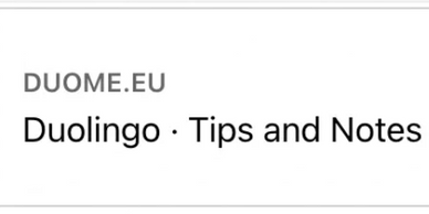 Nodiadau Duolingo Notes