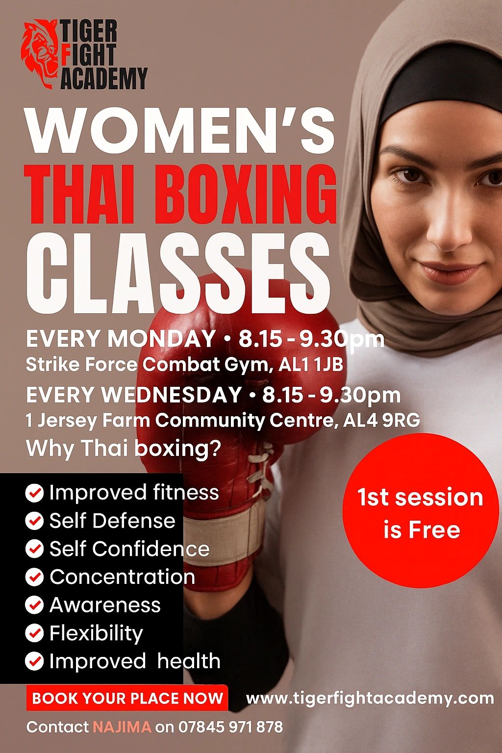 壘 Empower Yourself: Join Our Women’s Thai Boxing Classes in St A