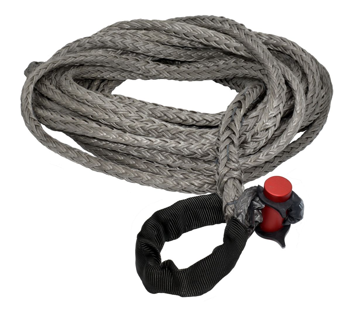 3/8 in. x 75 ft. 6,600 lbs. WLL. LockJaw Synthetic Winch Line Extension ...