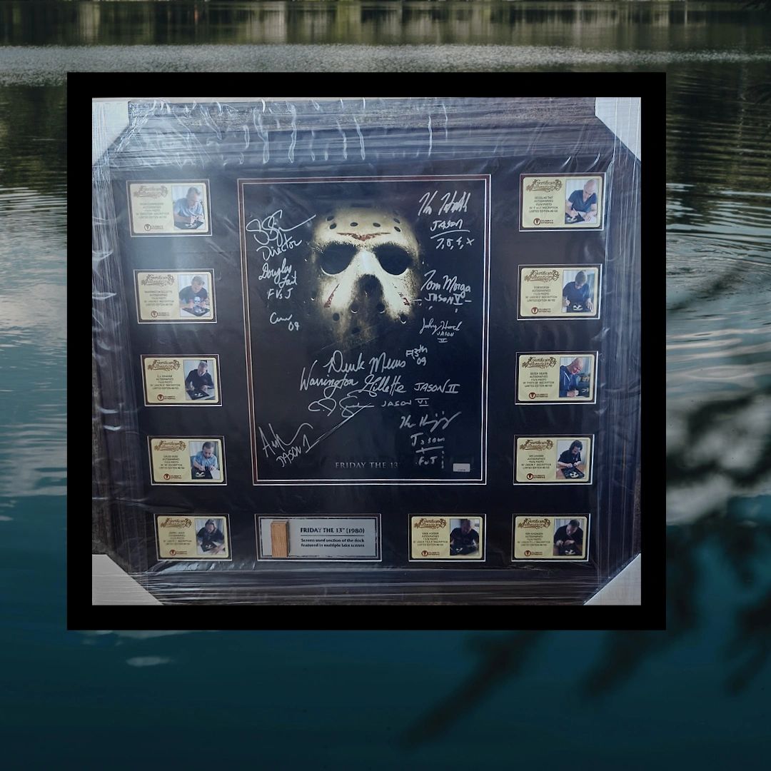 Jason Voorhees Cast-Signed Limited Edition 11x14 Photo Display – 10 ...
