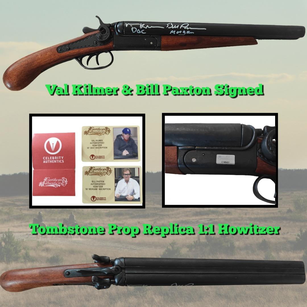 Val Kilmer and Bill Paxton Dual-Signed & Inscripted Doc Holliday ...