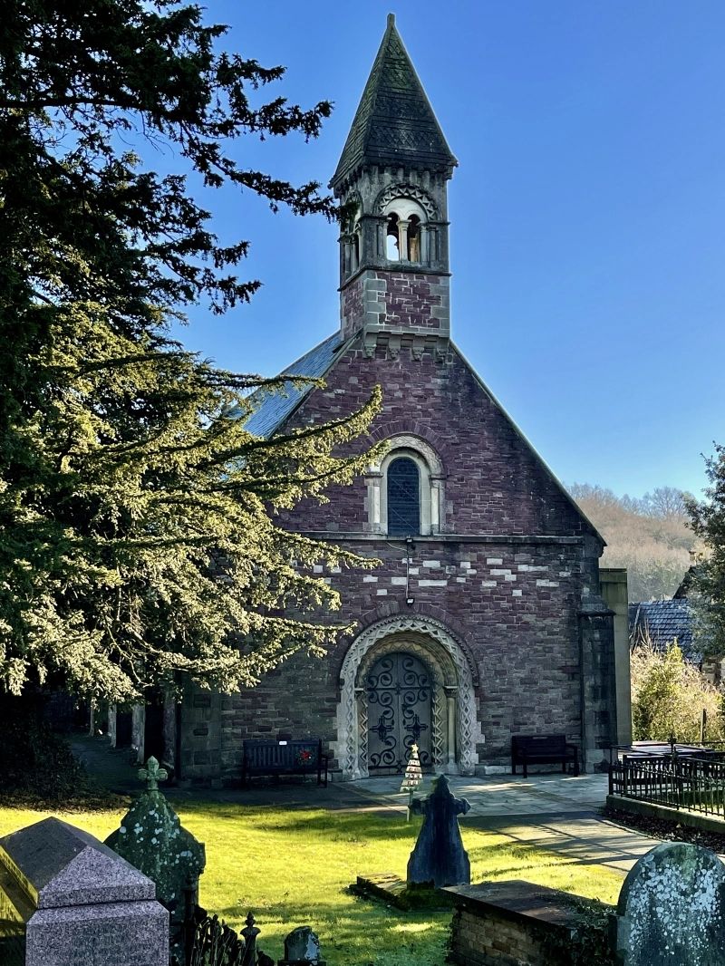 the Parish Church of St Mary's Malpas