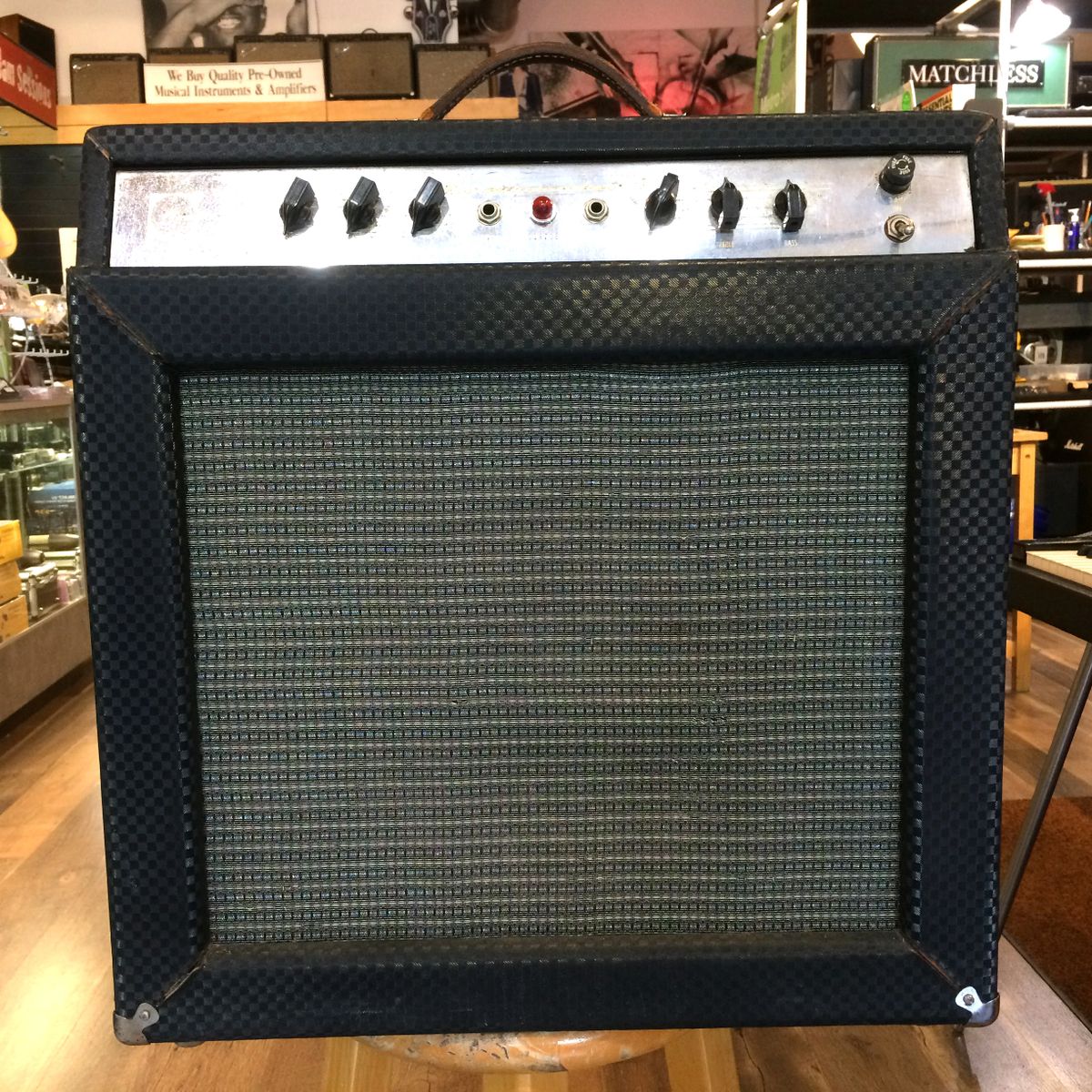 1965 Ampeg GS-12R Reverberocket 2 1 x 12" 12-Watt All-Tube Electric ...