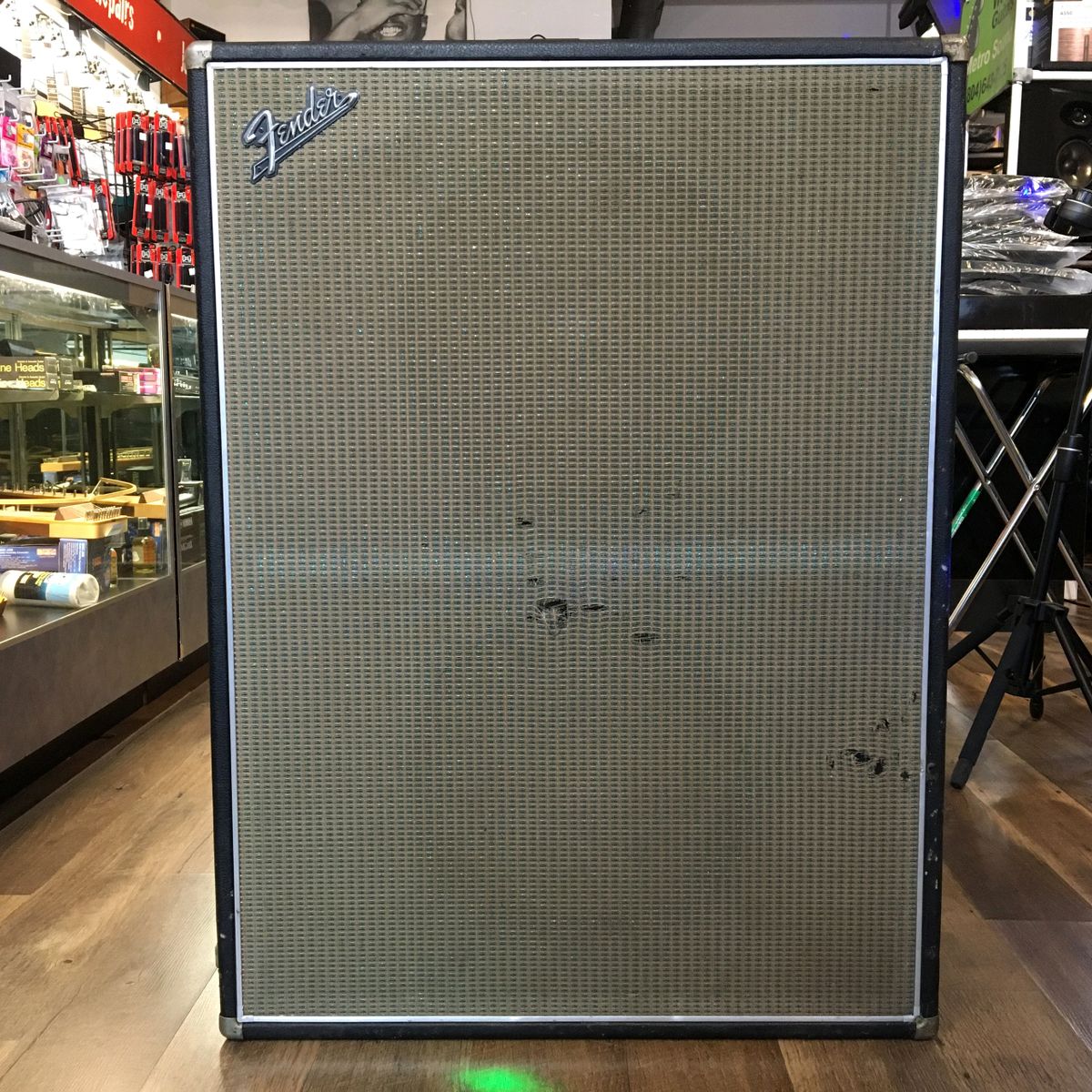 1969 Fender VT Bassman 215 100-Watt 2 x 15" Electric Guitar Speaker Cabinet