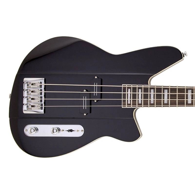 Reverend Sentinel Gloss Midnight Black Finish Short-scale Electric Bass ...
