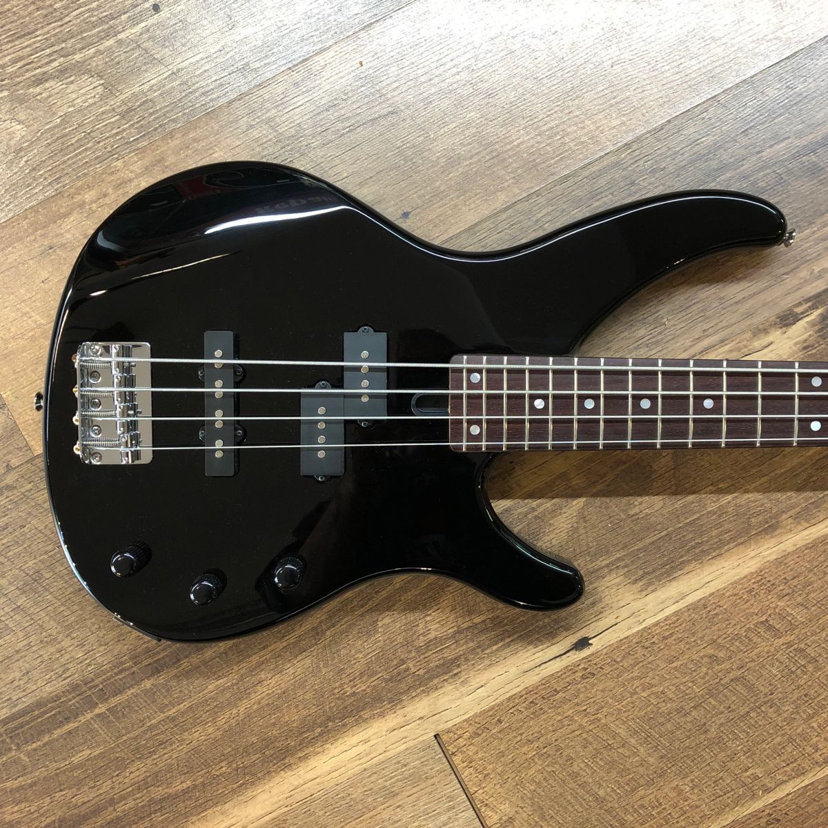 Yamaha TRBX174 Gloss Black Finish Electric Bass Guitar