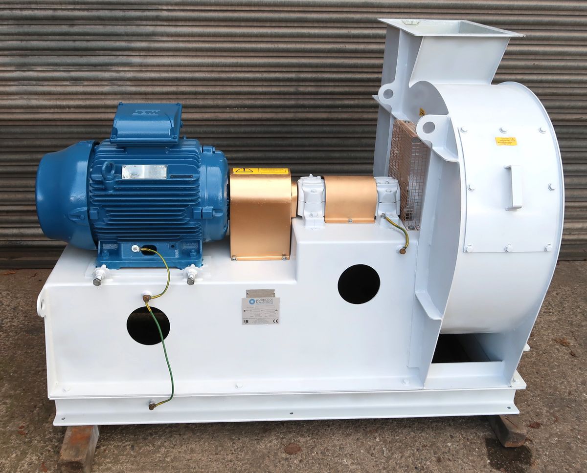 Centrifugal Blower Fan 37kW 2-Pole WEG Electric Motor Spray Booth ...