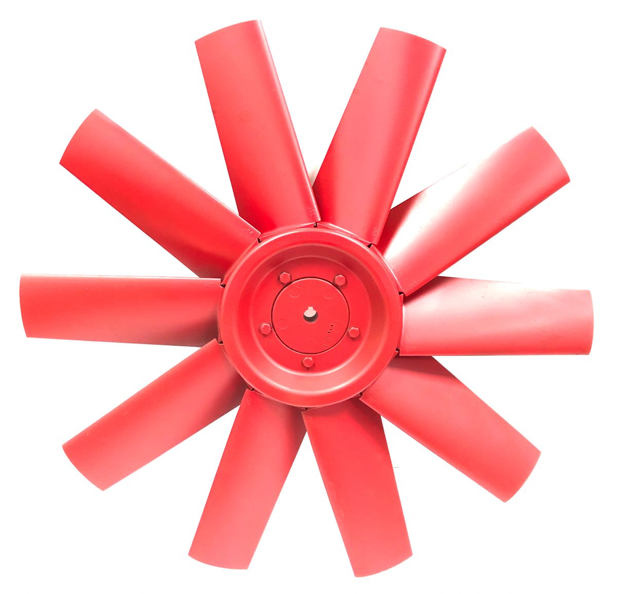 Aluminium Extractor Axial Fan Impeller 550mm Diameter 14mm Bore ...
