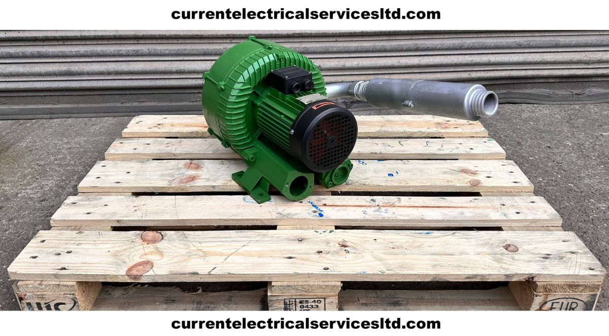 Busch Side Channel Blower Fan Vacuum Pump 3kW 2850RPM Electric Motor 3 ...