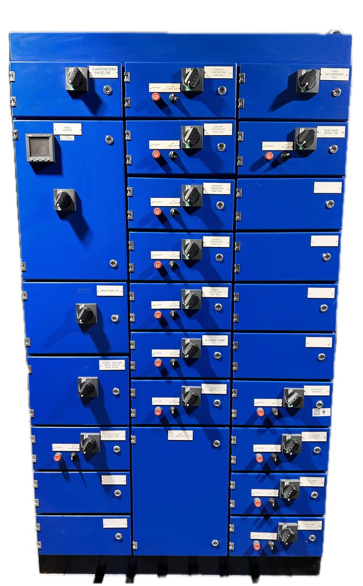 3-Phase Electric Power LV Distribution Board Schneider MCCB Control ...