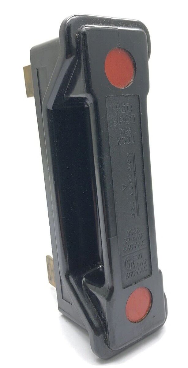 GEC ALSTHOM REDSPOT RS32 HRC 32Amp Fuse Carrier H.R.C 32A Fuse 660vAC ...