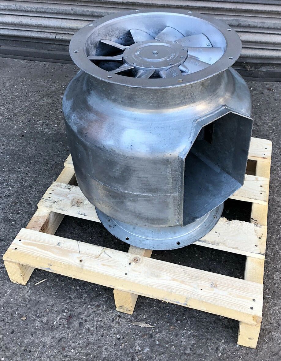 ELTA SB Bifurcated Extractor Fan 0.55kW 2-Pole Electric Motor Spray ...