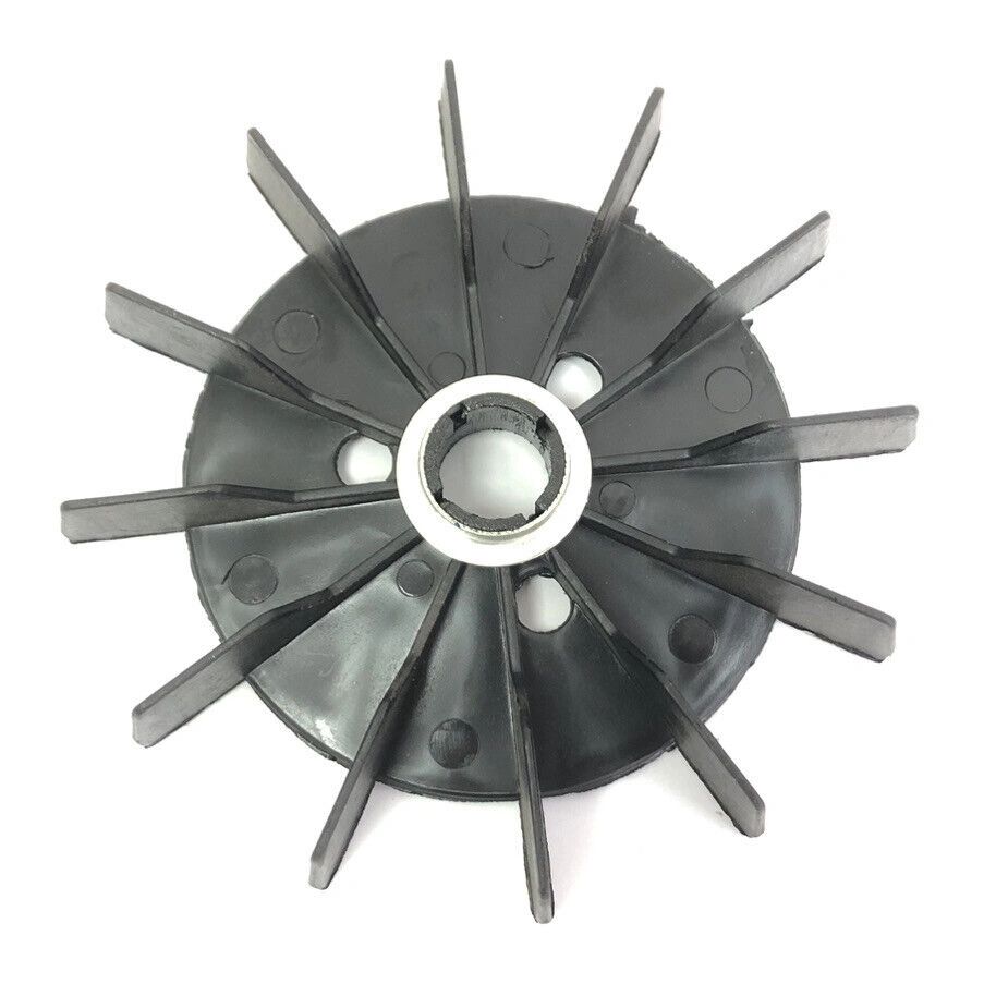 Electric Motor Plastic Cooling Fan Impellor 19mm Bore Impeller 145mm 80 ...