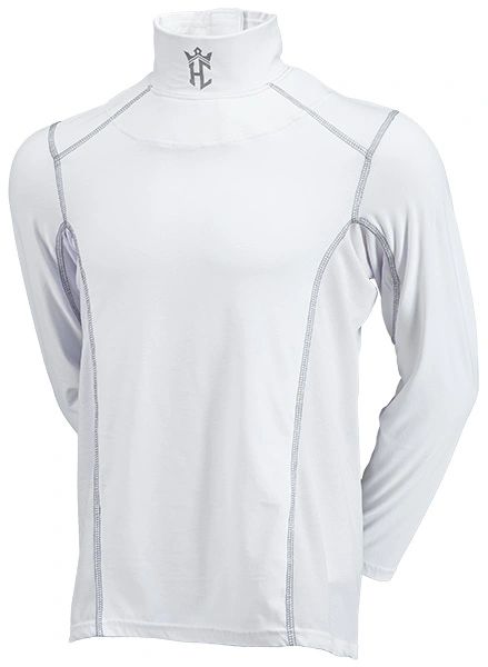 HC PRO NECK GUARD WHITE/SILVER GREY