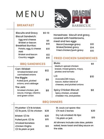 Dragon pit - Barbecue, Barbecue, Fried Chicken, Bbq