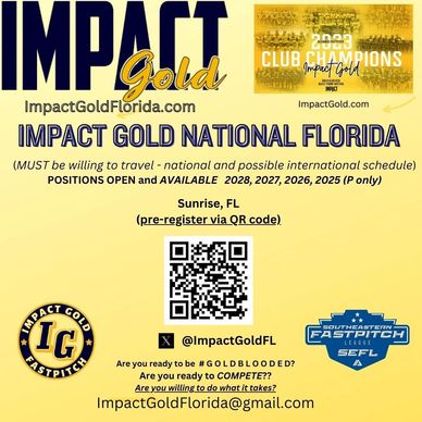 Impact Gold Florida Fastpitch