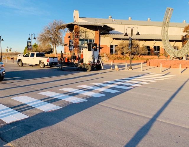 Road Line Marking Services | Linear Traffic Markings LLC