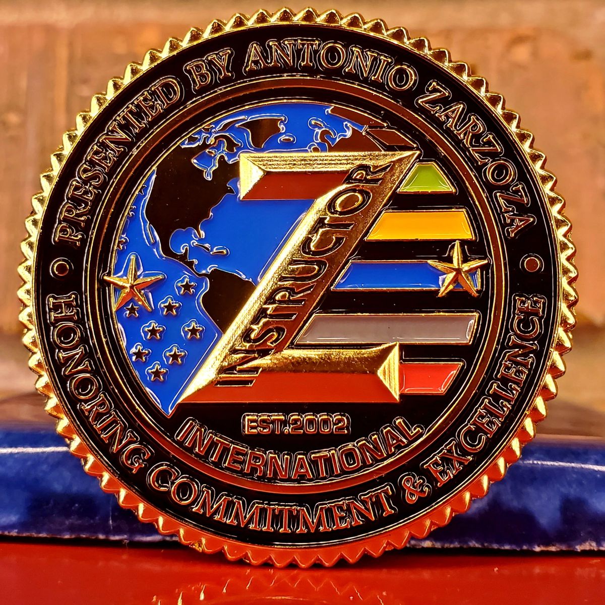 Instructor Z Challenge Coin - 2in