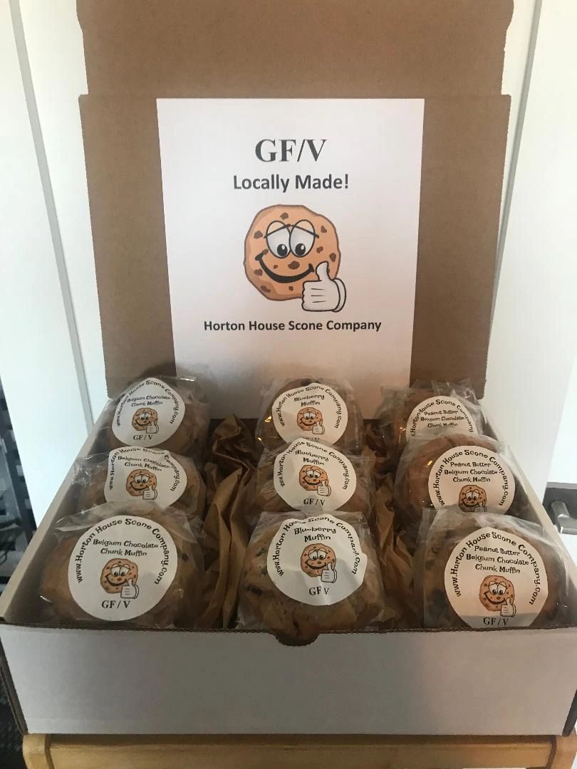 10 Assorted Jumbo Muffin in a Box